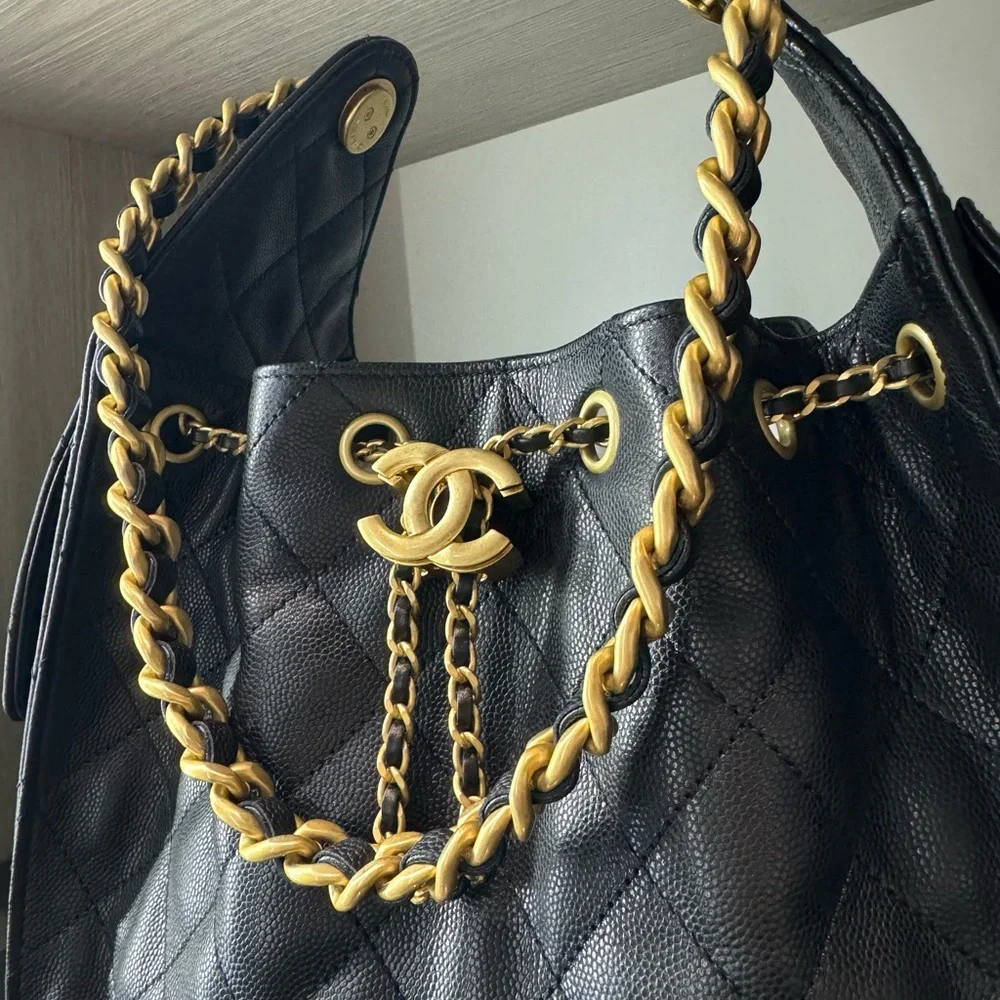 CHANEL | Bags | New Chanel 25 Small Black Caviar Quilted | Poshmark